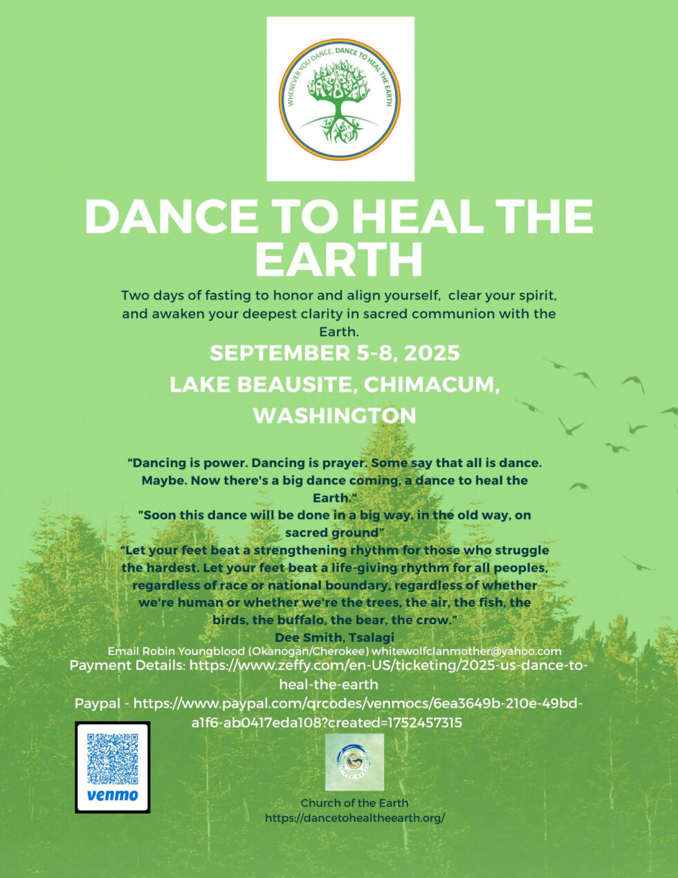 Dance To Heal Earth Sept 2025 | Northwest Permaculture Convergence